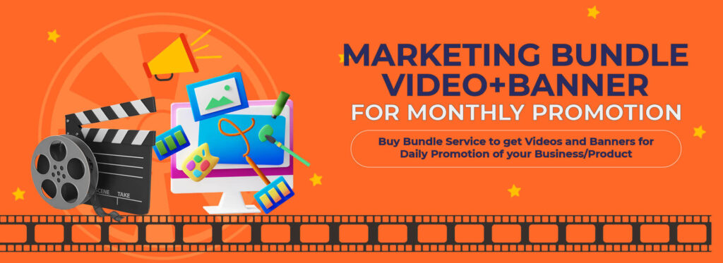 Marketing Bundle | Video + Banner For Promotion - My Web Pocket